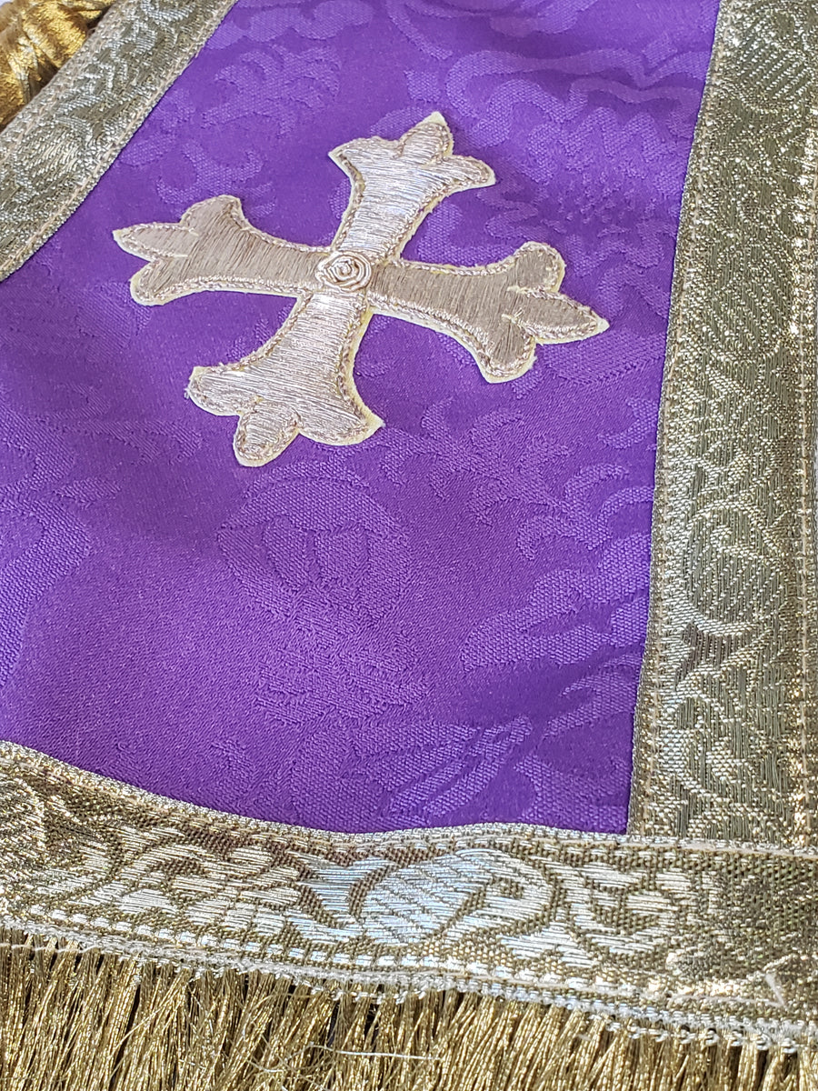 Large Reversible Visitation Confessional Stole – MDS – MDS Church Supplies